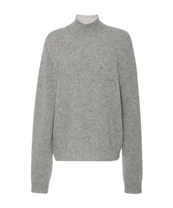 THE ROW Kensington Turtleneck Jumper - Grey