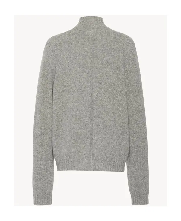 THE ROW Kensington Turtleneck Jumper - Grey