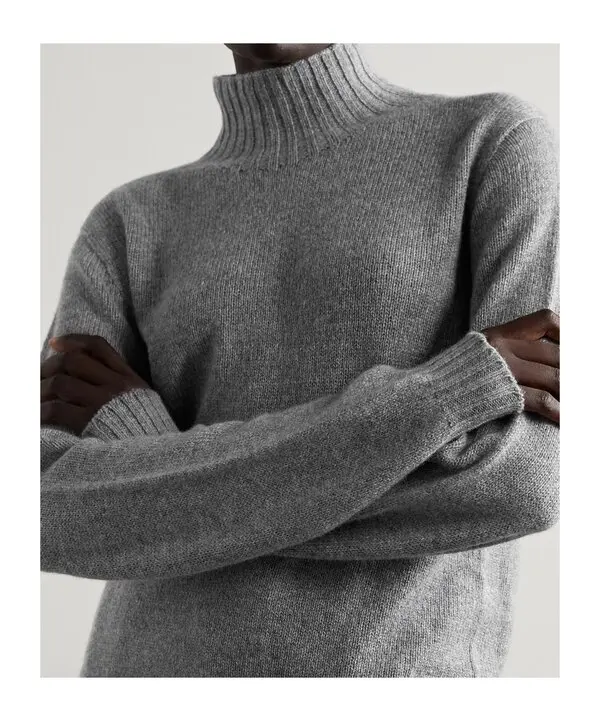 THE ROW Kensington Turtleneck Jumper - Grey