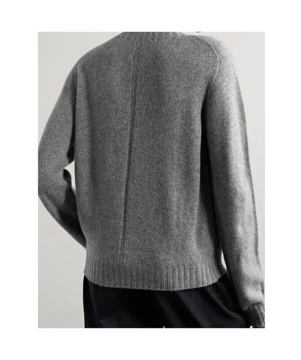 THE ROW Kensington Turtleneck Jumper - Grey
