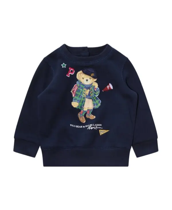 Polo Ralph Lauren Polo Bear-print Sweatshirt - Black