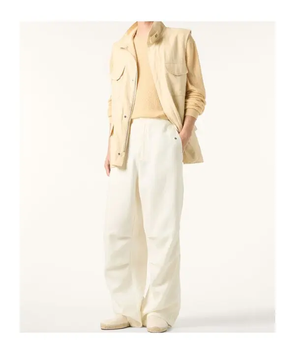 Loro Piana Hendrick Pants - Sugar White