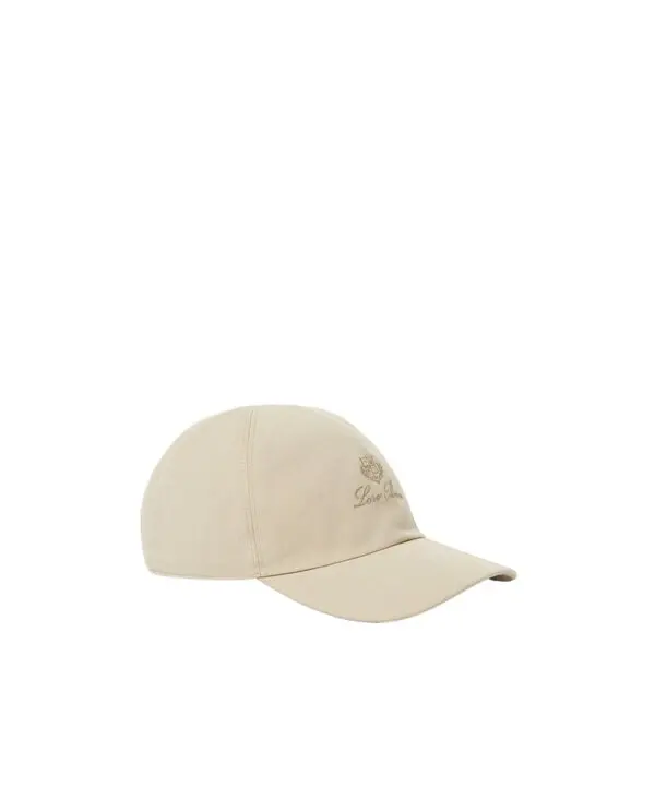 Loro Piana Logo Embroidered Baseball Cap