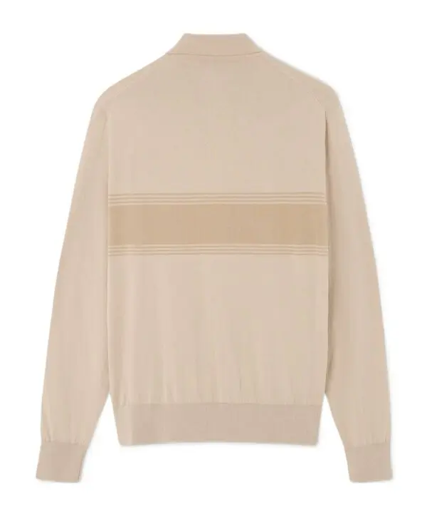 Loro Piana St. Andrews Polo Sweater - Nude