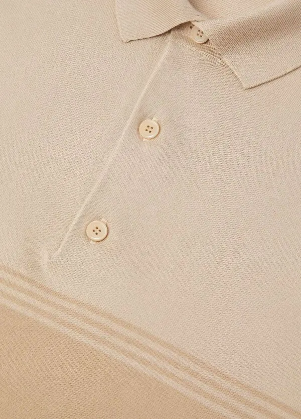 Loro Piana St. Andrews Polo Sweater - Nude