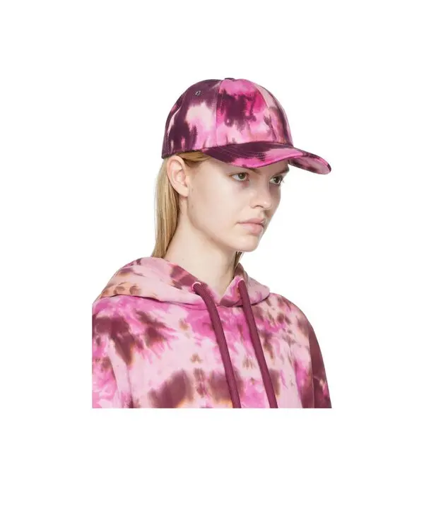 AMI Paris Tie-dye Print Cap