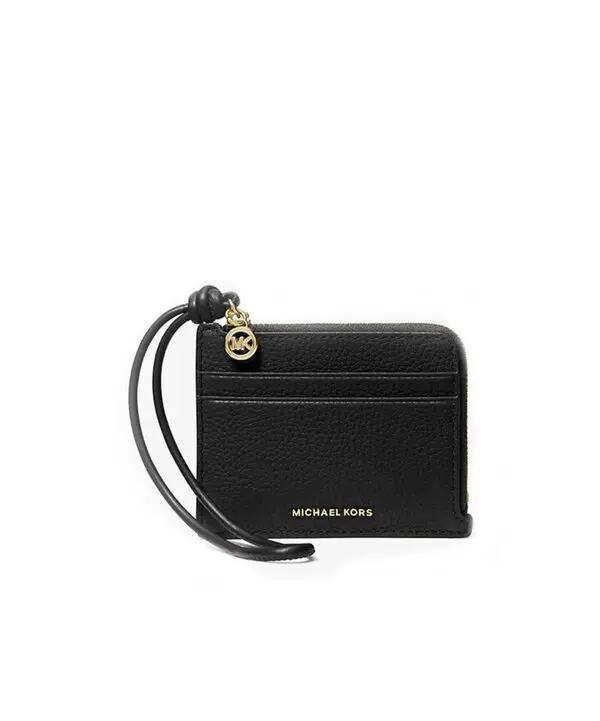 Michael Kors Zip Card Wallet - Black