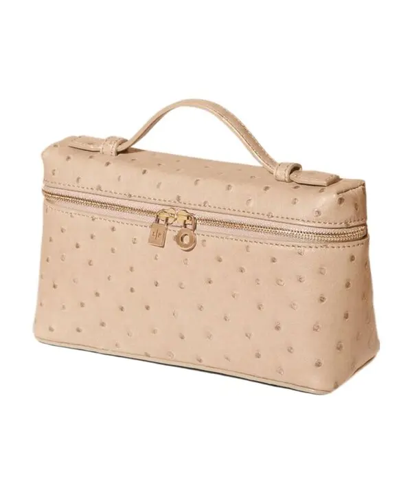 Loro Piana Zippered Shoulder Bag