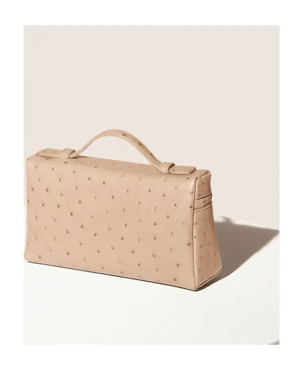 Loro Piana Zippered Shoulder Bag