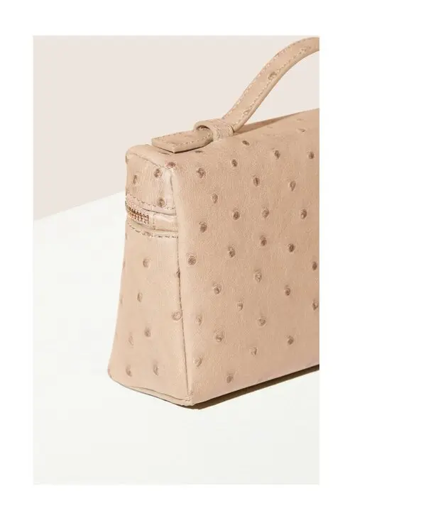 Loro Piana Zippered Shoulder Bag