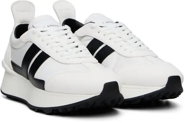 LANVIN Bumpr Color-blocked Sneakers