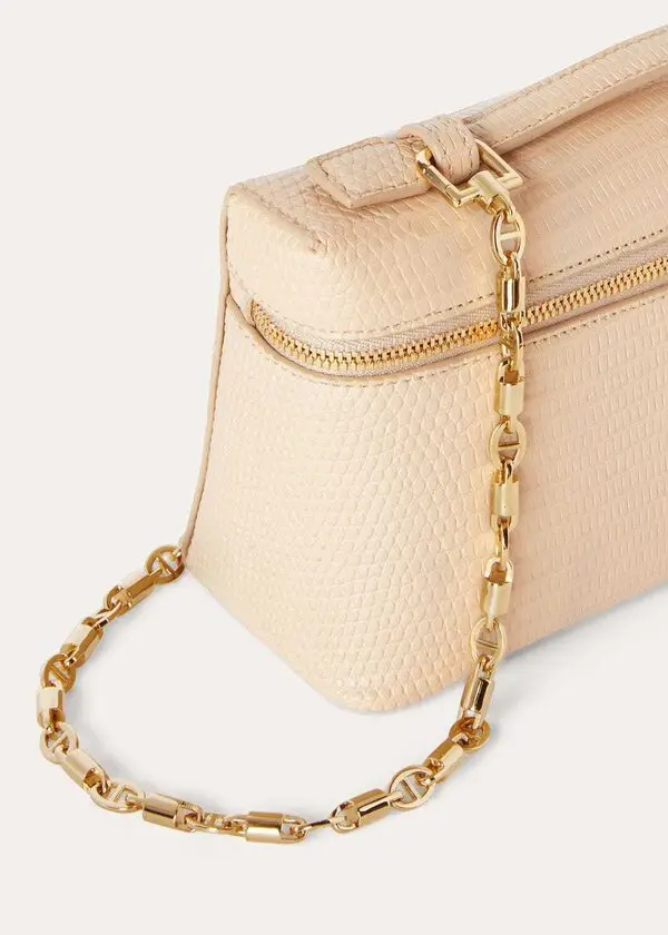 Loro Piana Extra Pocket L19 Shoulder Bag - Light Mastic/sun Gold
