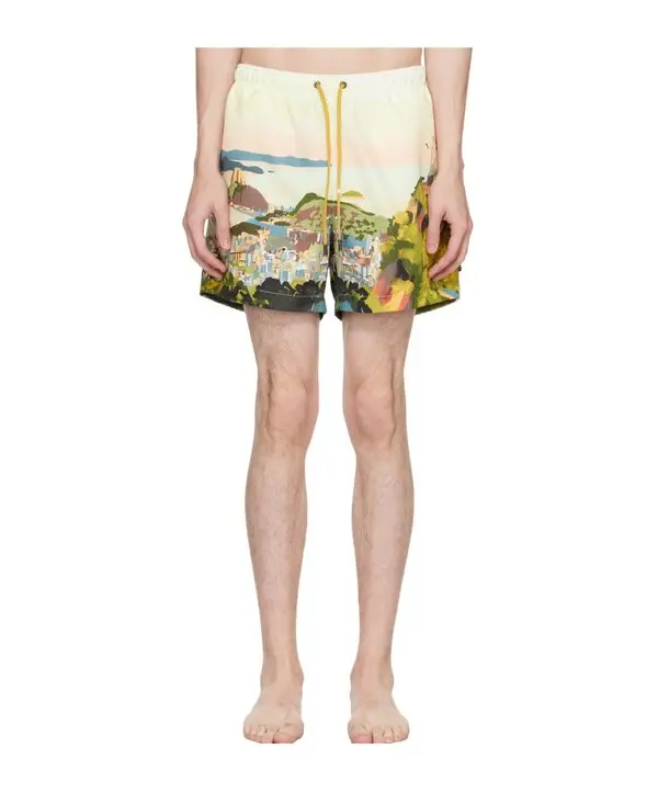 Zegna Drawstring Swim Trunks