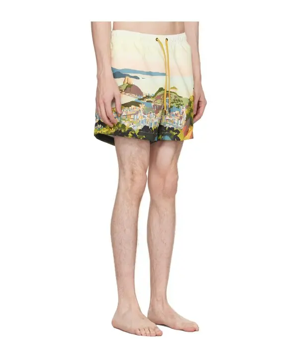 Zegna Drawstring Swim Trunks