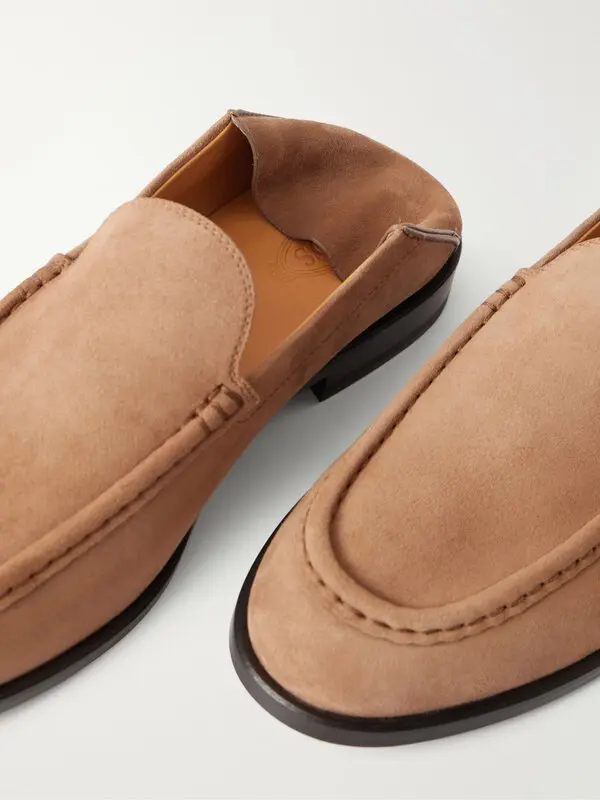 TOD'S Round-toe Loafers - Brown