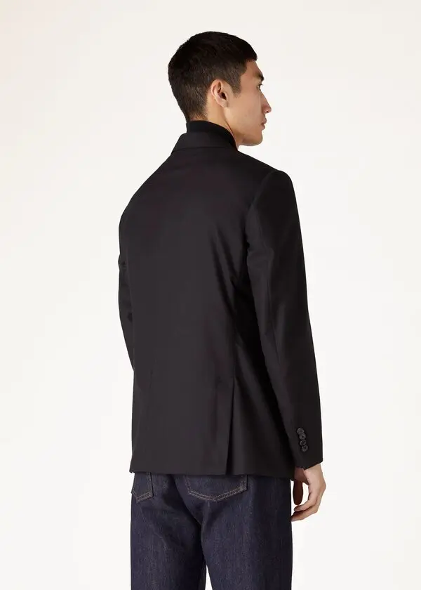 Loro Piana Single-breasted Long-sleeved Cashmere Blazer