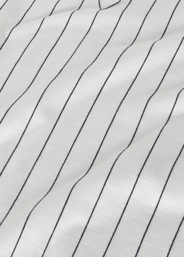 Loro Piana Striped Wool Polo Shirt