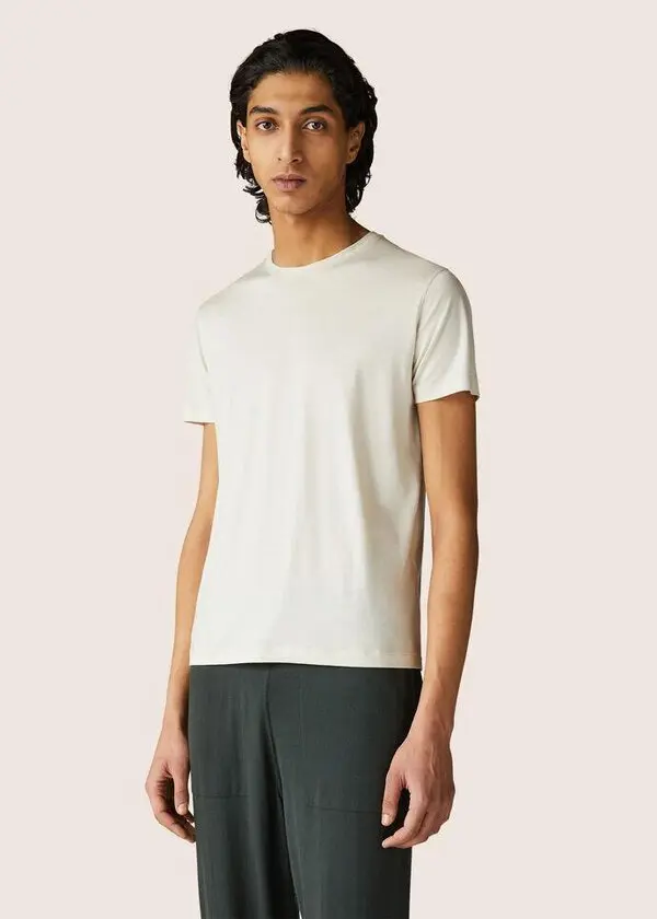 Loro Piana Freshly Cut Wool Knitted T-shirt