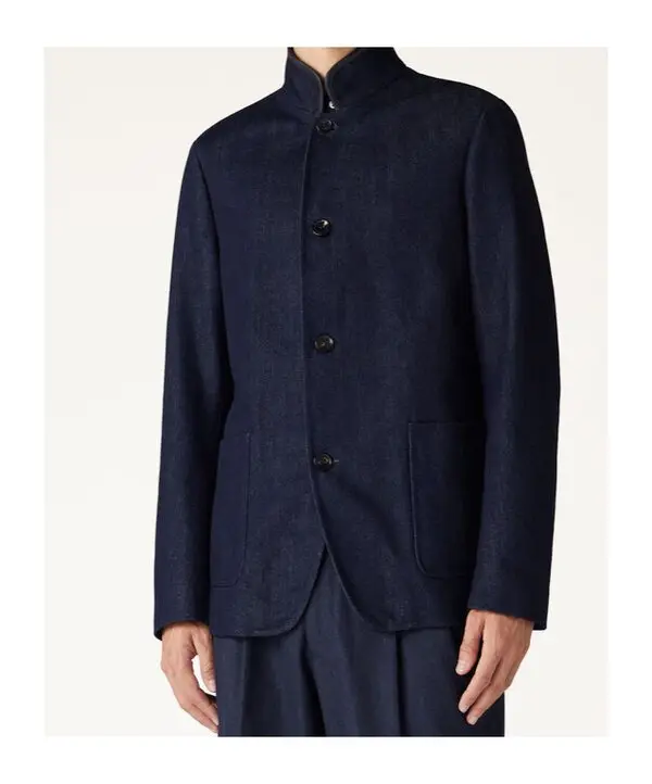 Loro Piana Long Sleeved Button-up Jacket