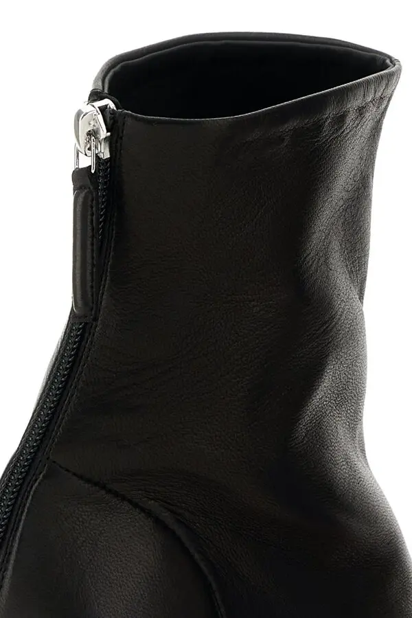 Amina Muaddi Pointed-toe Ankle Boots