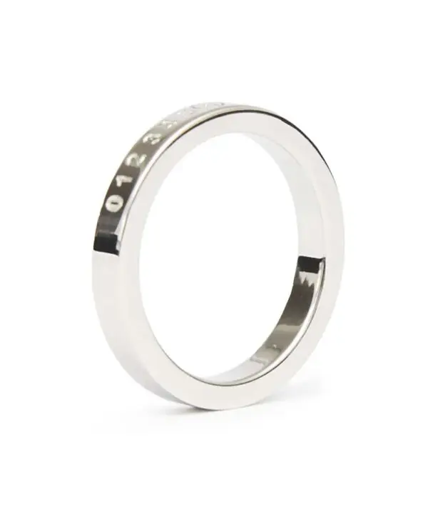 MAISON MARGIELA Minimal Logo 3mm Ring