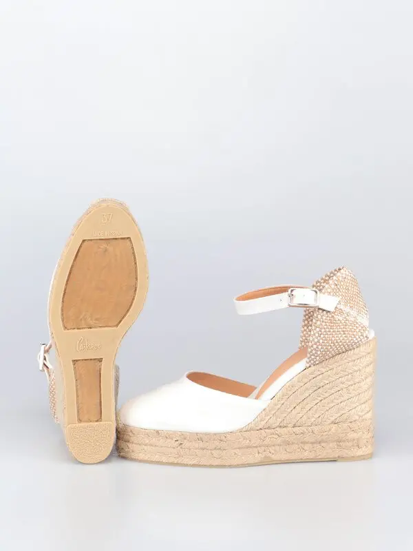 CastaÑer Woven Wedge-heel Espadrilles