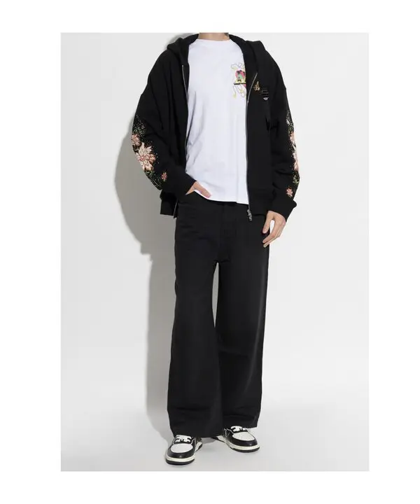 Amiri Logo Printed Crewneck T-shirt