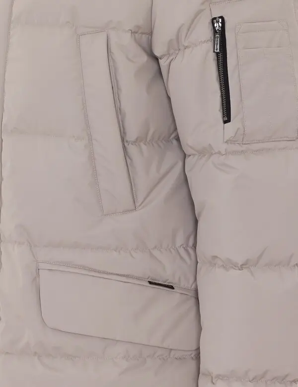 MOORER Davide Hooded Padded Coat