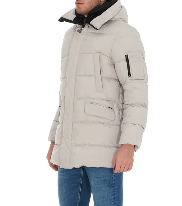 MOORER Davide Hooded Padded Coat