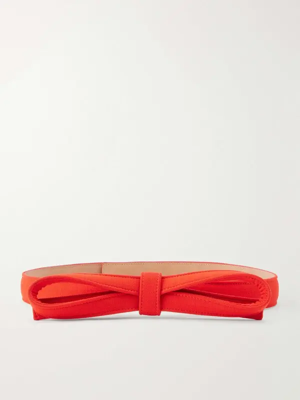 Carolina Herrera Ribbon-detailed Wool Belt