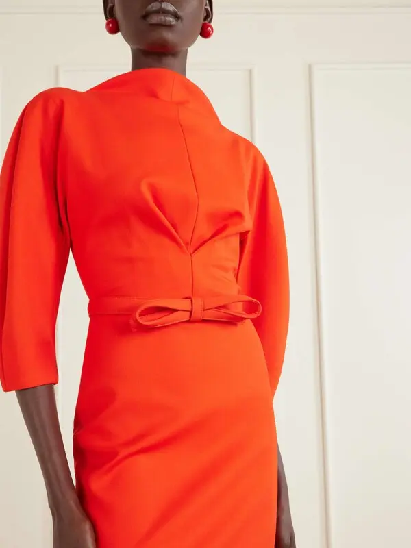 Carolina Herrera Ribbon-detailed Wool Belt