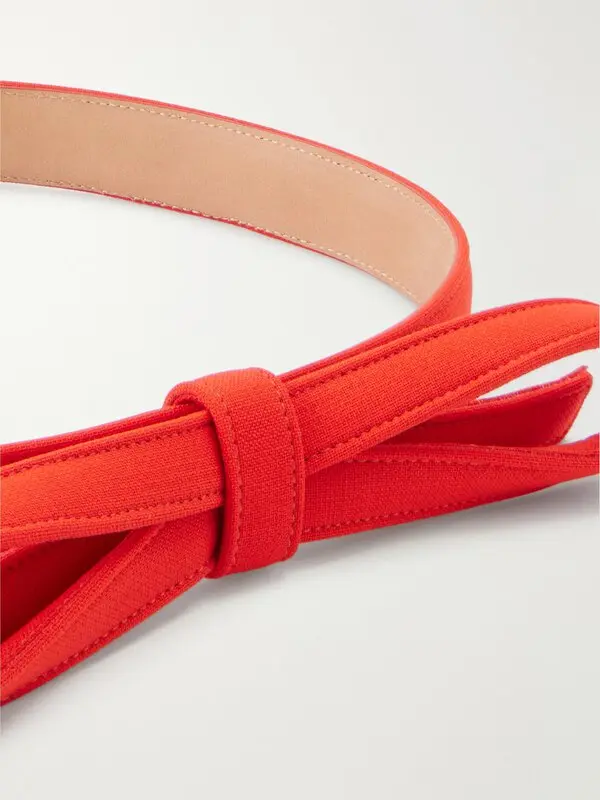 Carolina Herrera Ribbon-detailed Wool Belt