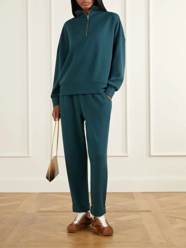 Varley Hawley Jersey Sweatshirt - Teal