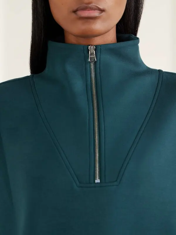 Varley Hawley Jersey Sweatshirt - Teal