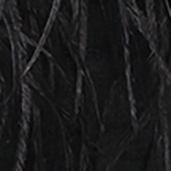 Staud Satin Feather Winslow Shoulder Bag - Black