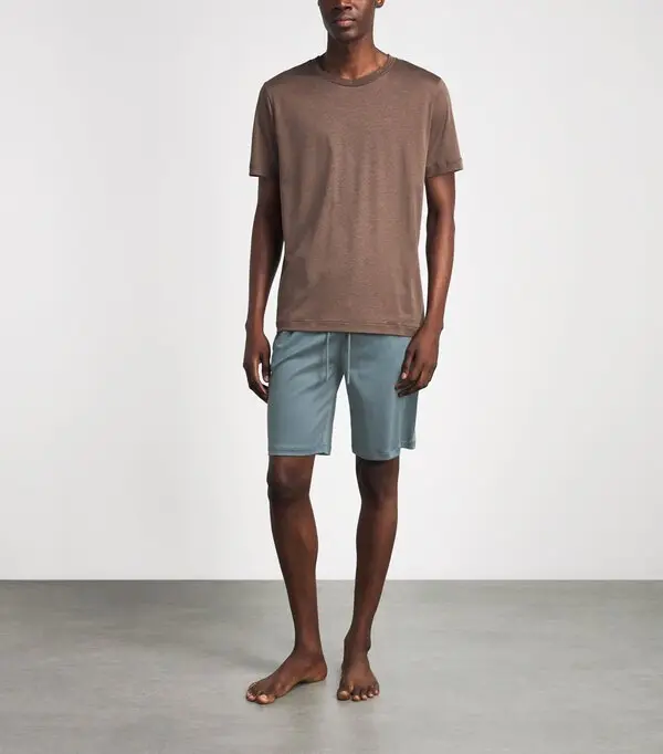 Zimmerli Sea Island Cotton Pyjama Shorts