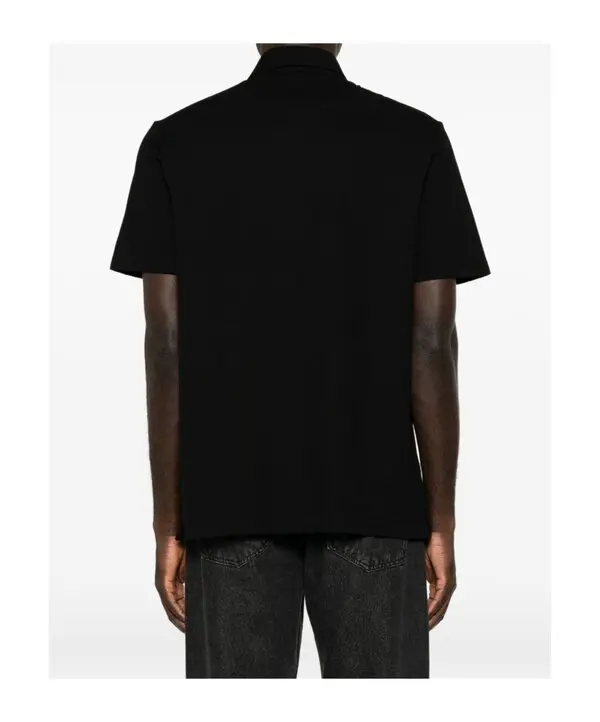 Brioni Button-front Polo Shirt - Black