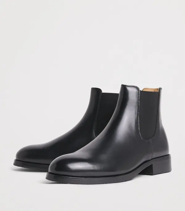 Sandro Leather Chelsea Boots