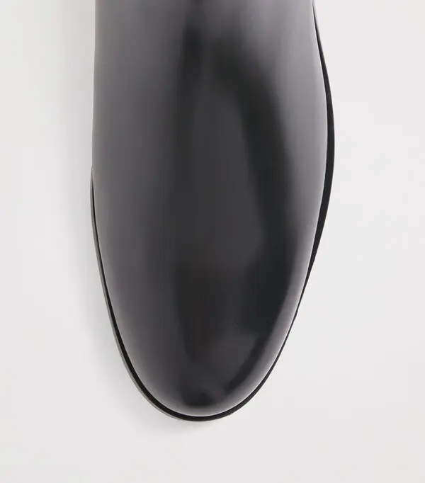Sandro Leather Chelsea Boots