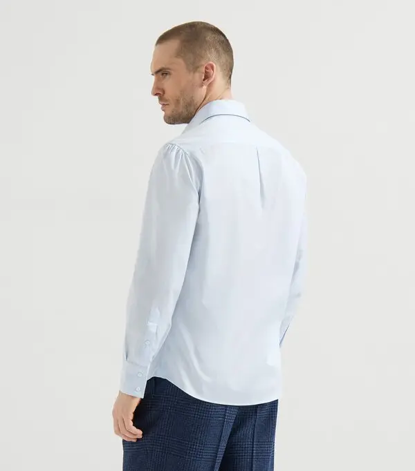 Brunello Cucinelli Cotton Twill Shirt