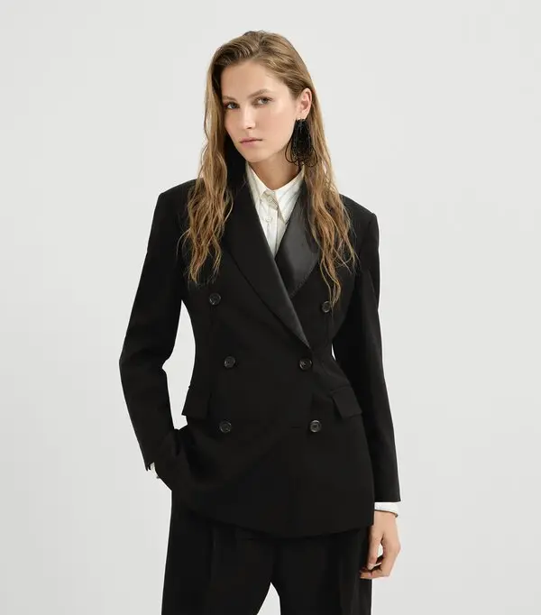 Brunello Cucinelli Monili-detail Tuxedo Jacket