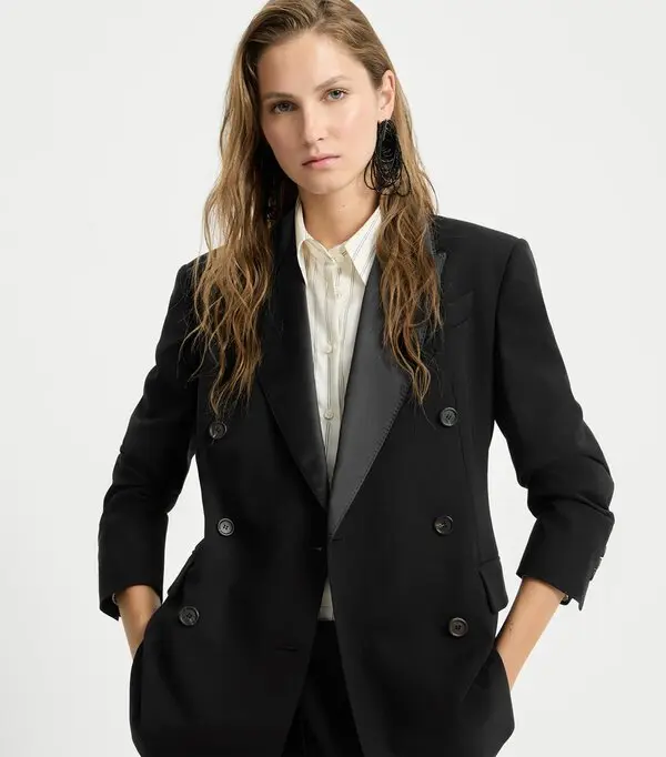 Brunello Cucinelli Monili-detail Tuxedo Jacket