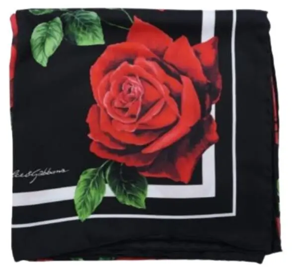 Dolce & Gabbana Dolce Gabbana Floral Printed Scarf