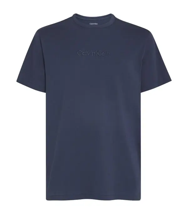 Calvin Klein Cotton Logo Pyjama Top