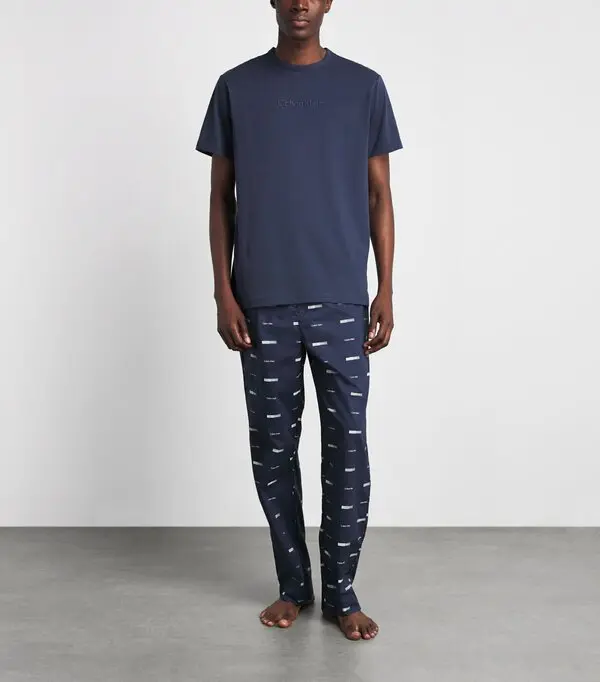 Calvin Klein Cotton Logo Pyjama Top