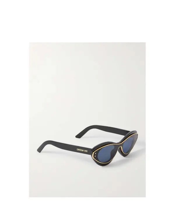 Dior Logo Sunglasses - Black