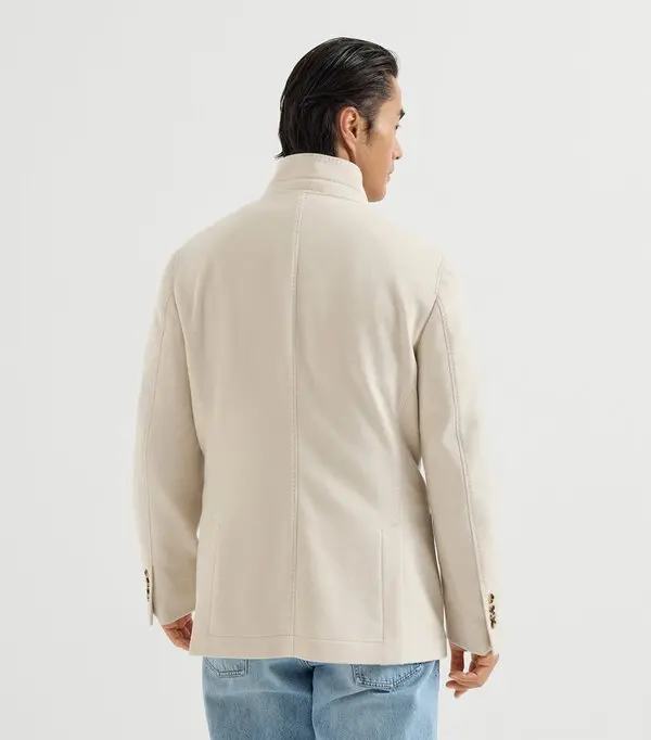 Brunello Cucinelli Cashmere Water-resistant Coat - Yellow