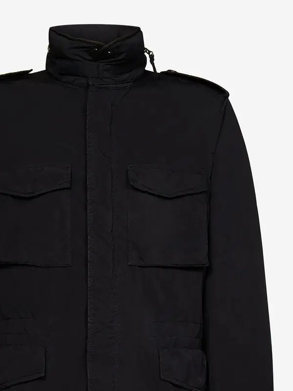 Aspesi Cargo-pocket Hooded Coat