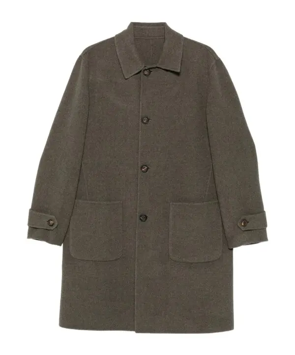 Eleventy Button-fastening Coat