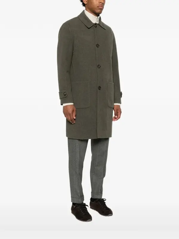 Eleventy Button-fastening Coat